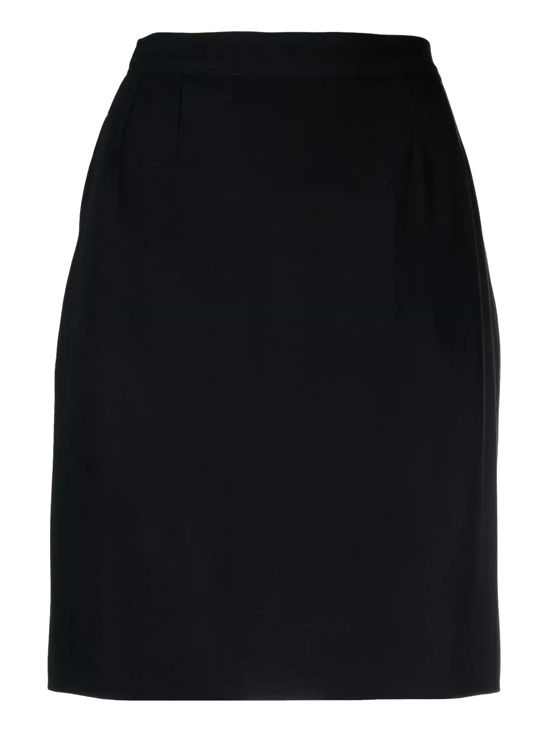 SAINT LAURENT 1990s High-Waisted Pencil Skirt