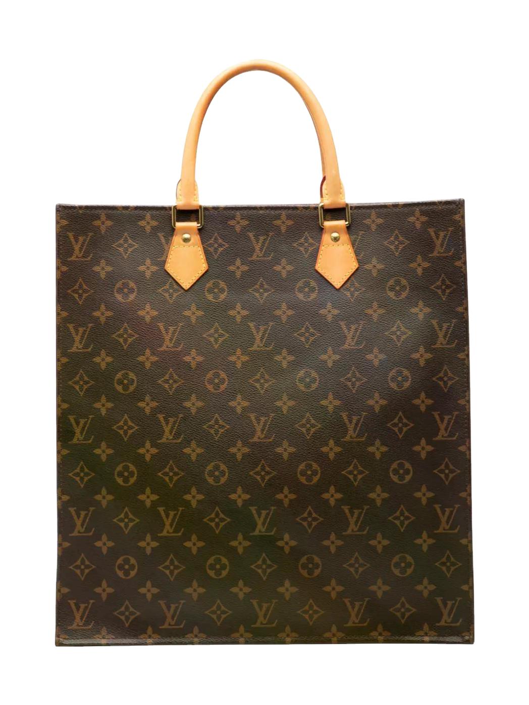 LOUIS VUITTON 2011 Monogram Sac Plat Tote Bag