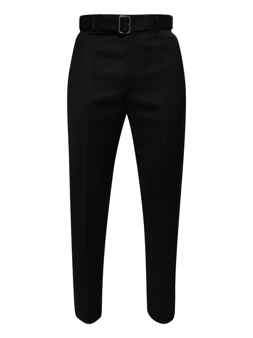 BOSS contrast-tipping slim-fit t-shirt in mercerised cotton