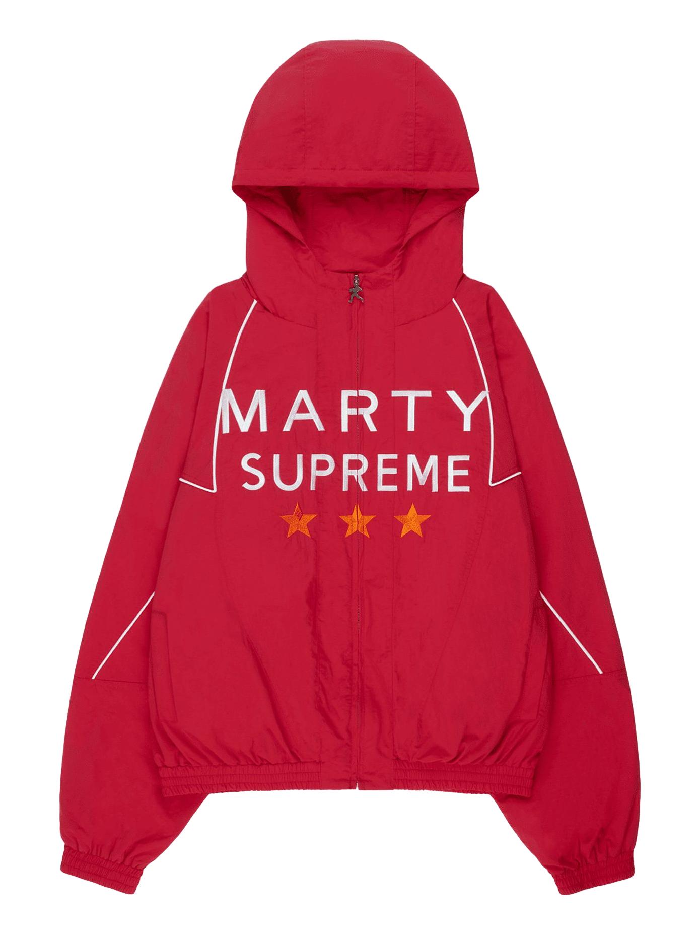 Nahmias X Marty Supreme Jacket - Red | Editorialist