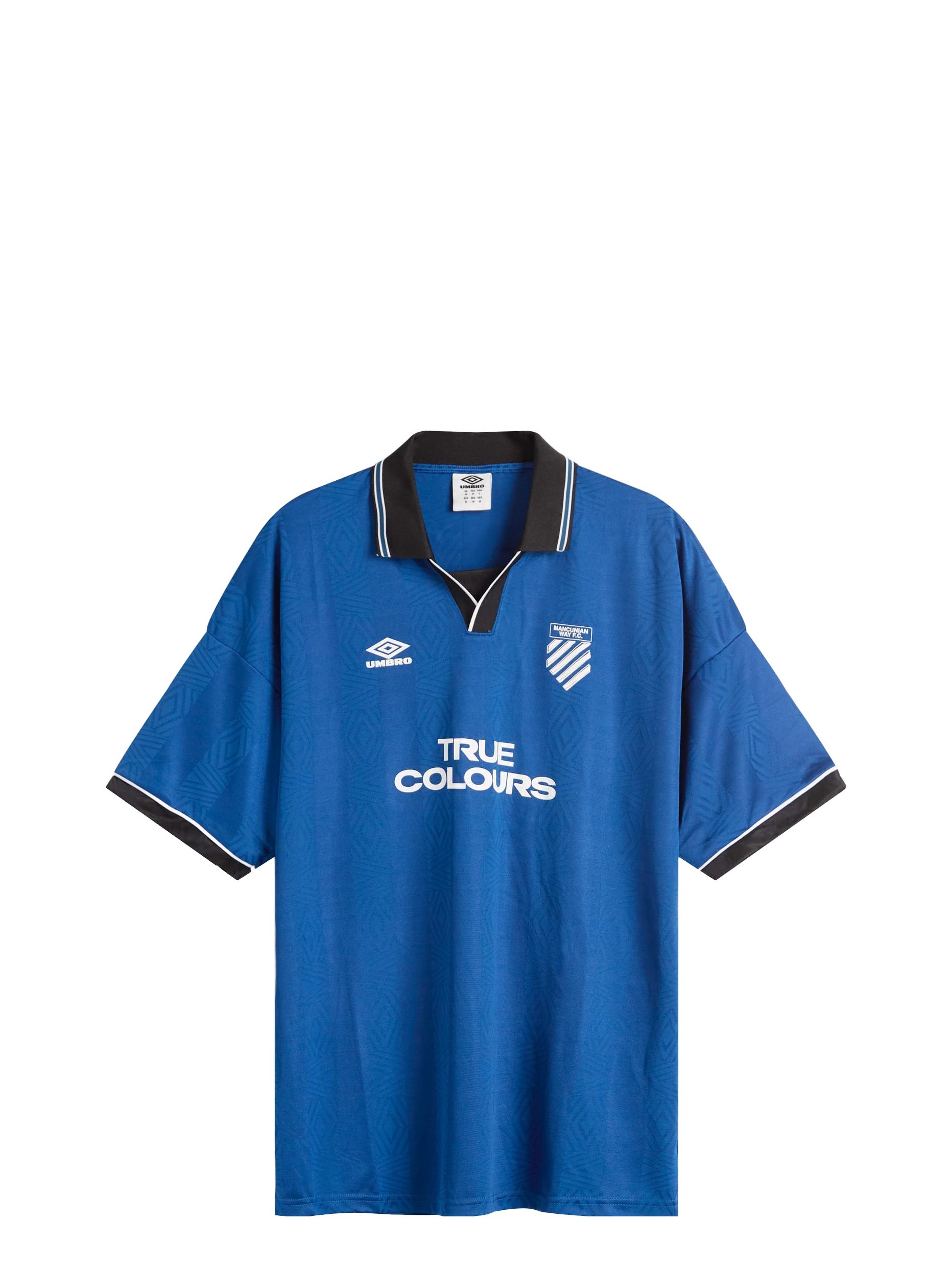 Boiler Room X Umbro Football Shirt - Blue | Editorialist