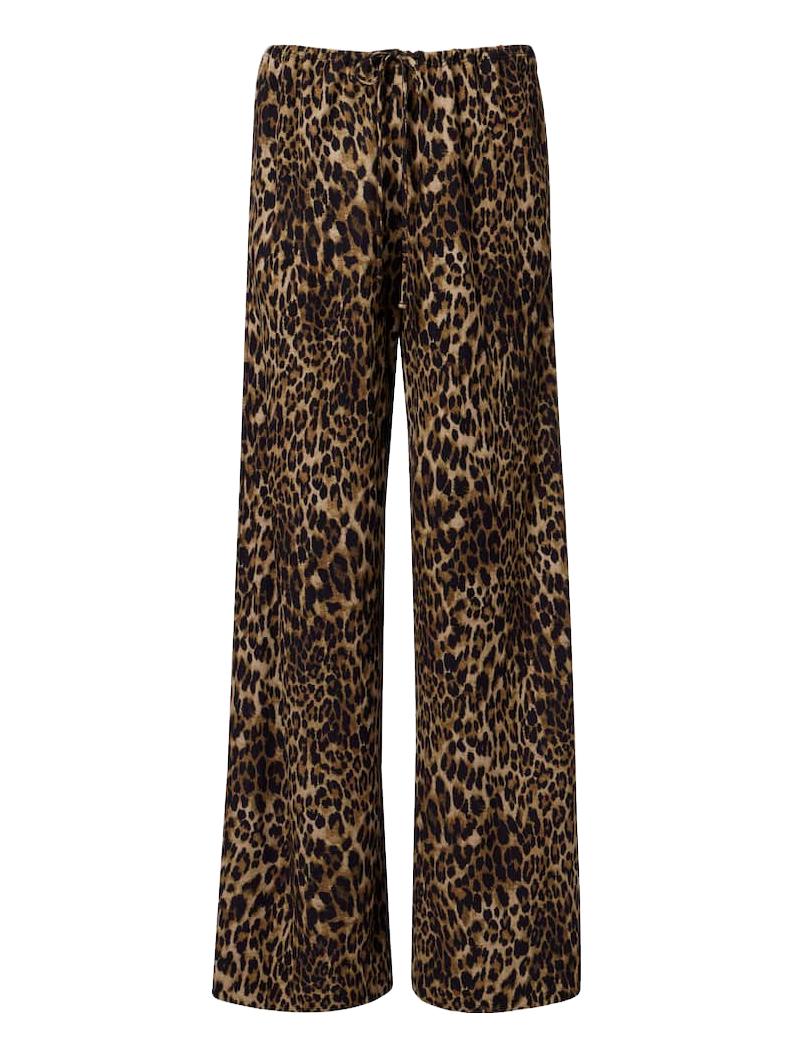 NILI LOTAN Nili Lotan Adriel Leopard-Print Wide-Leg Pants