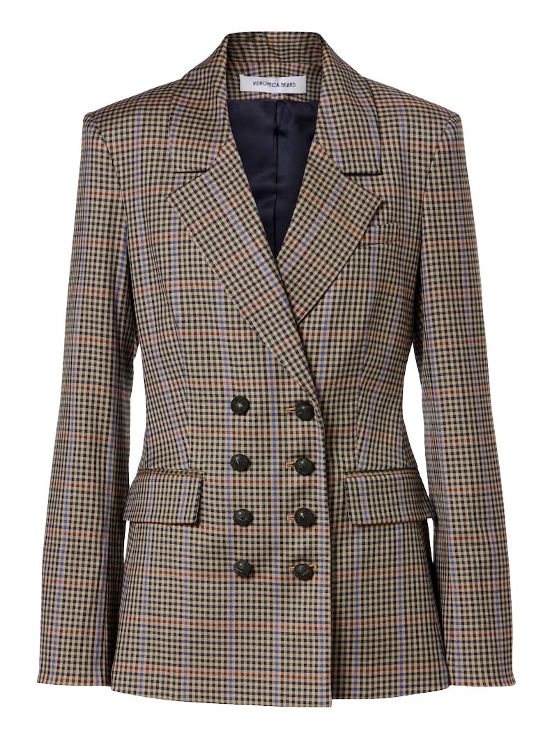 VERONICA BEARD Claude Checked Blazer