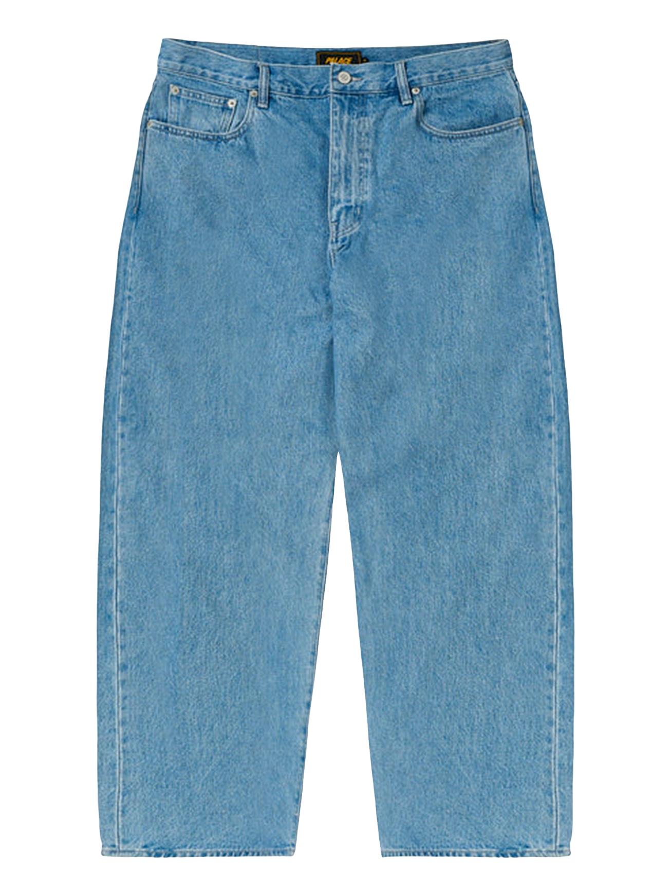 Palace P90 College Stress Baggy Jean - Blue | Editorialist