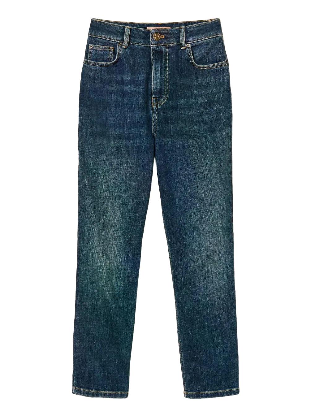 TWINSET TWINSET Five-Pocket Cropped Jeans