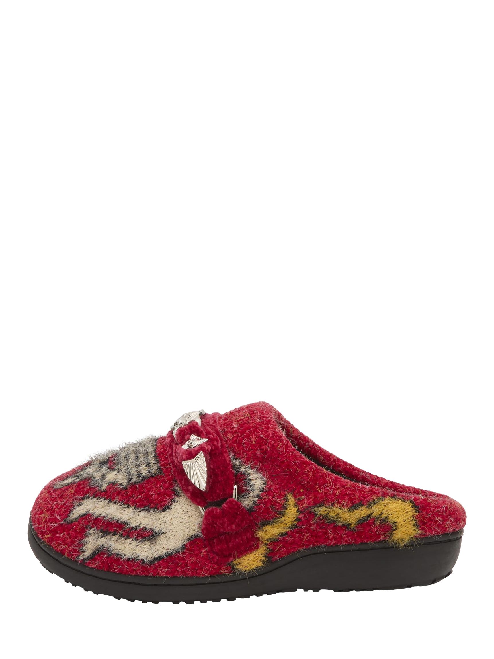 KNIT SLIP-ON TOGA×SUBU RED size2 TOGA x SUBU - Knitted Slip-On — SUPERMRKT
