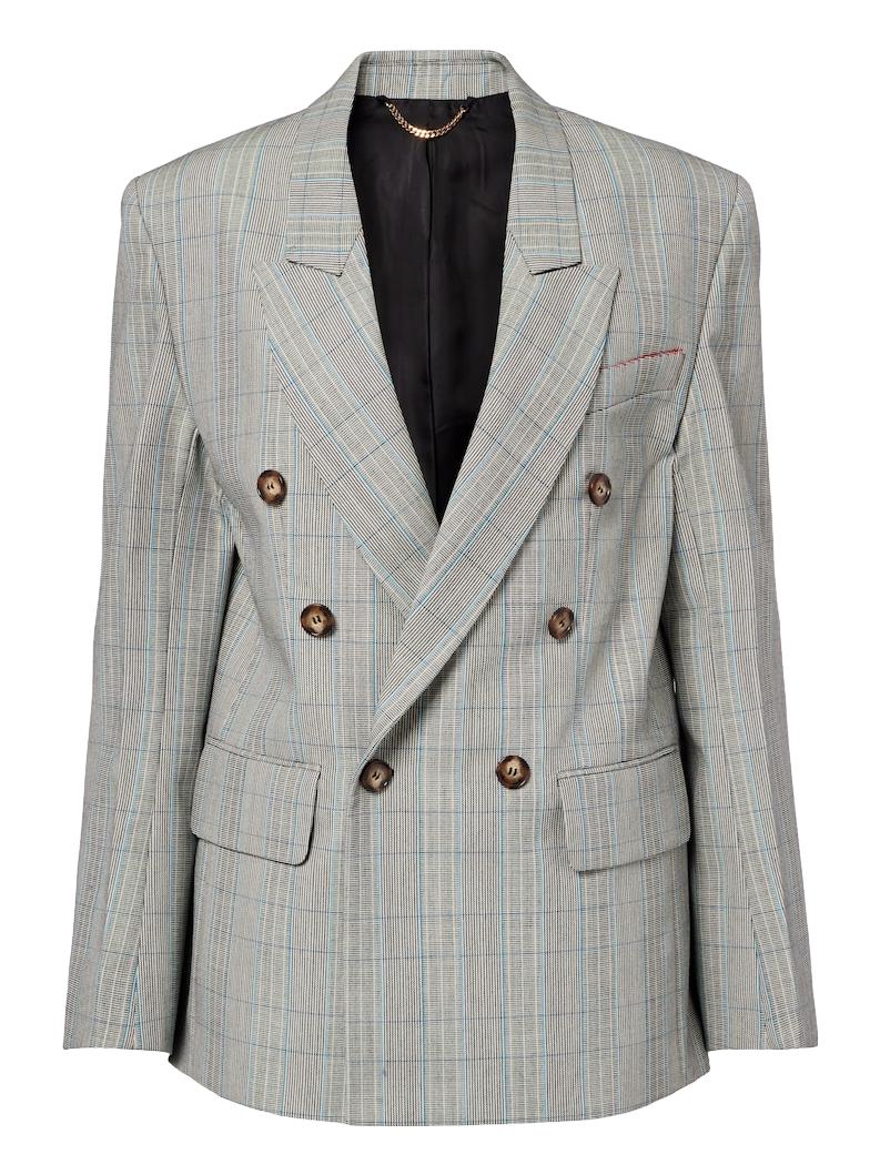 VICTORIA BECKHAM Virgin Wool Double-Breasted Blazer