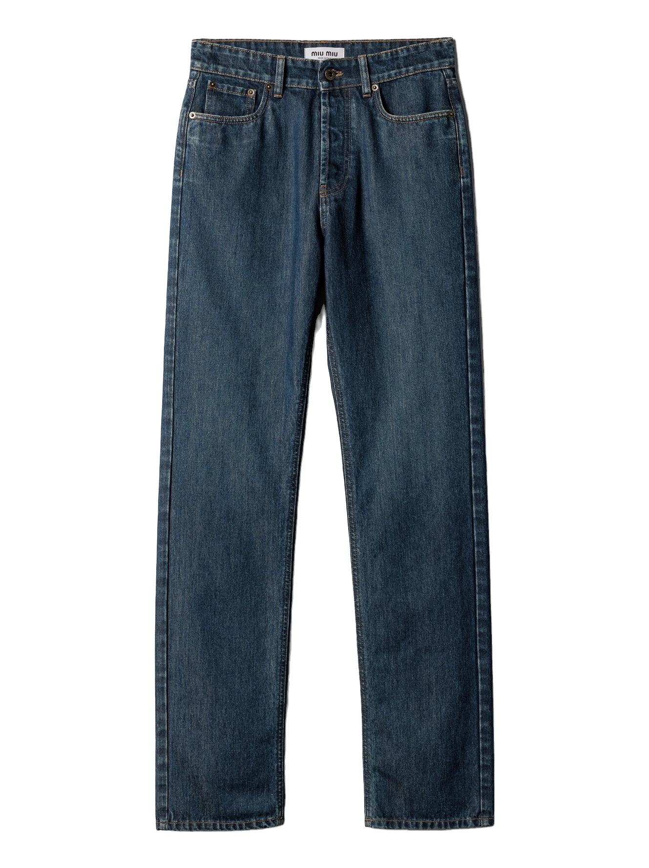 MIU MIU Five-Pocket Denim Jeans