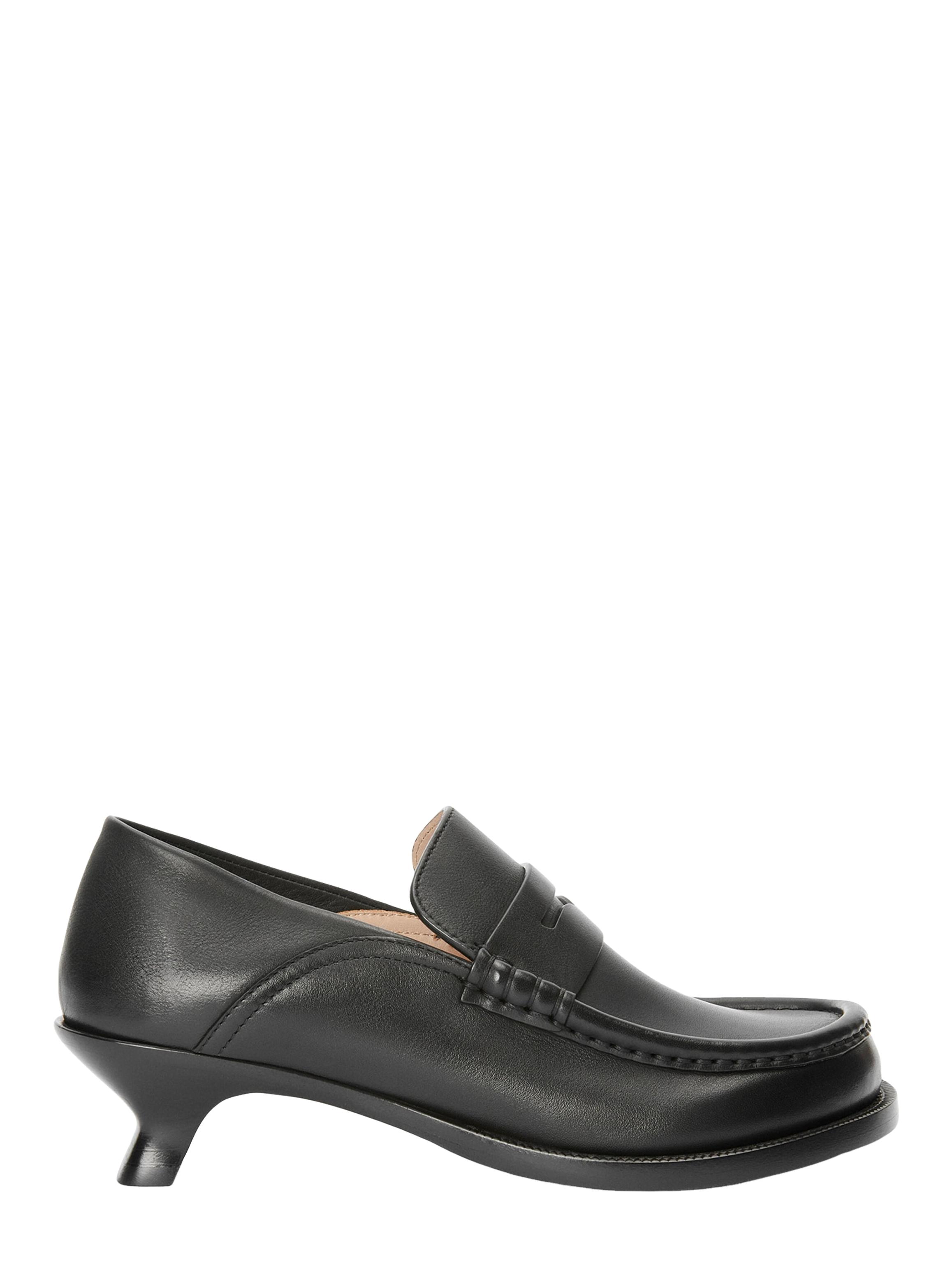 LOEWE Belted Pleated Cotton-Blend Mini Shirt Dress