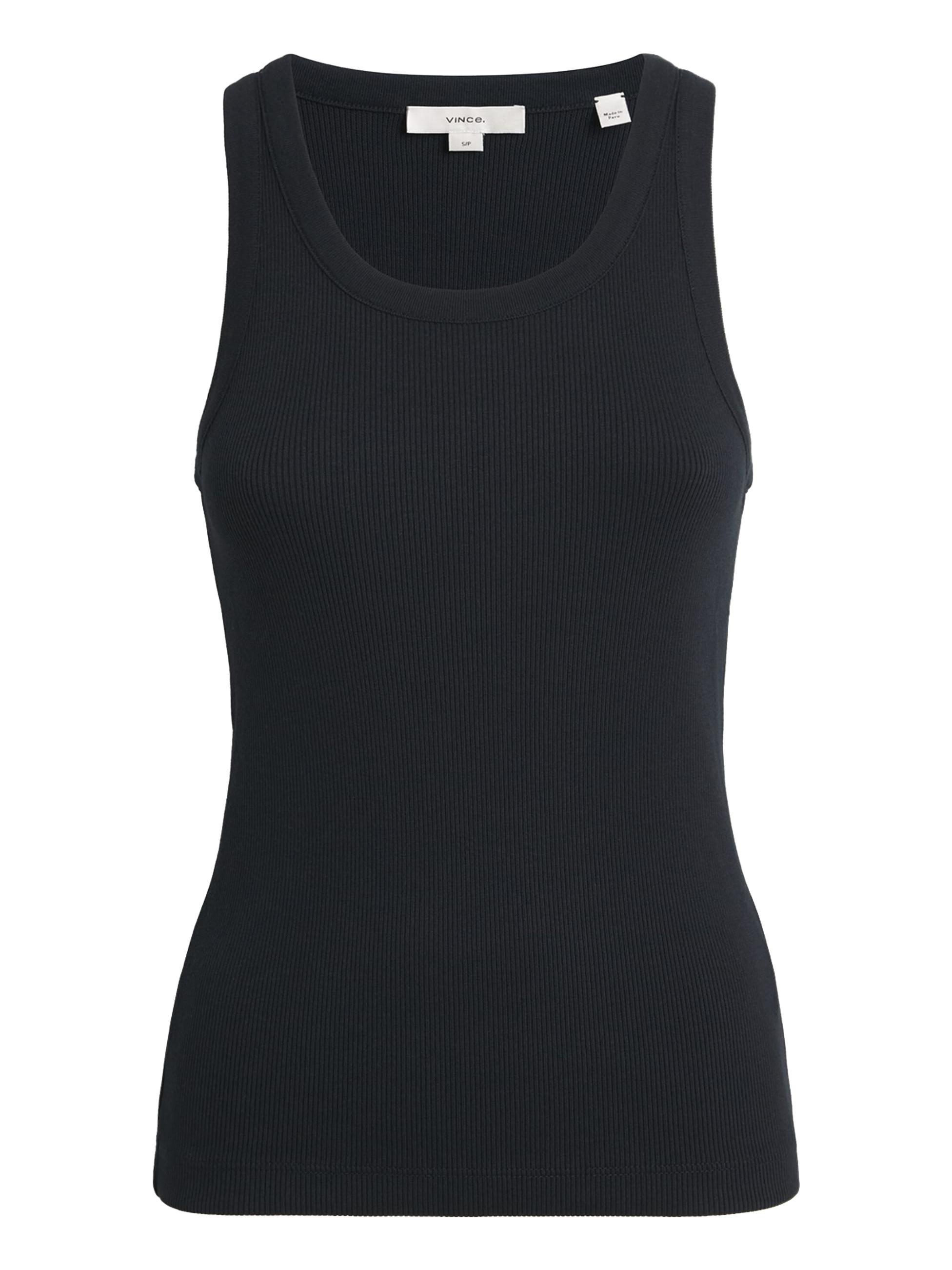 VINCE Ribbed Tank Top
