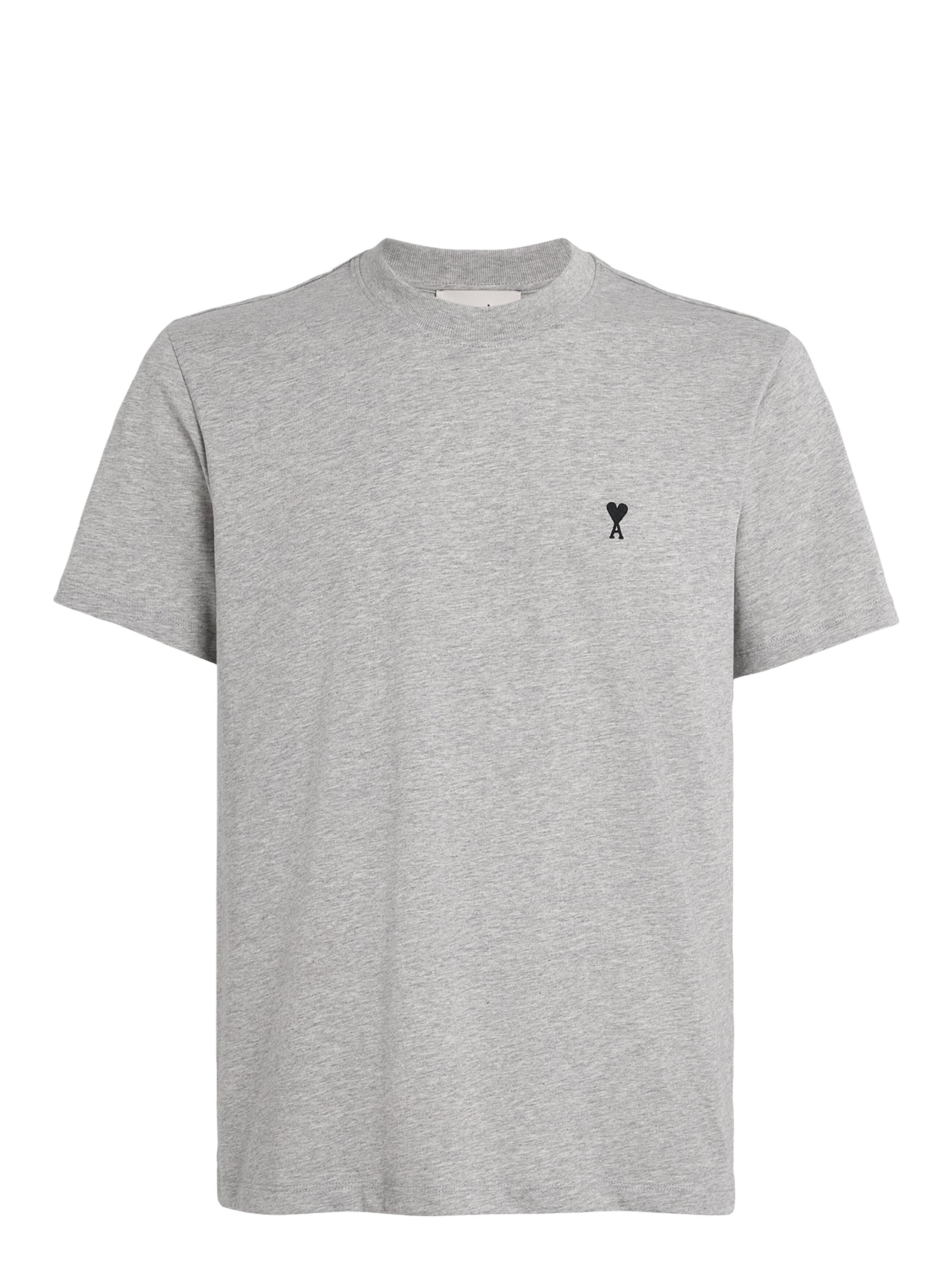 AMI cotton embroidered ami de coeur t-shirt