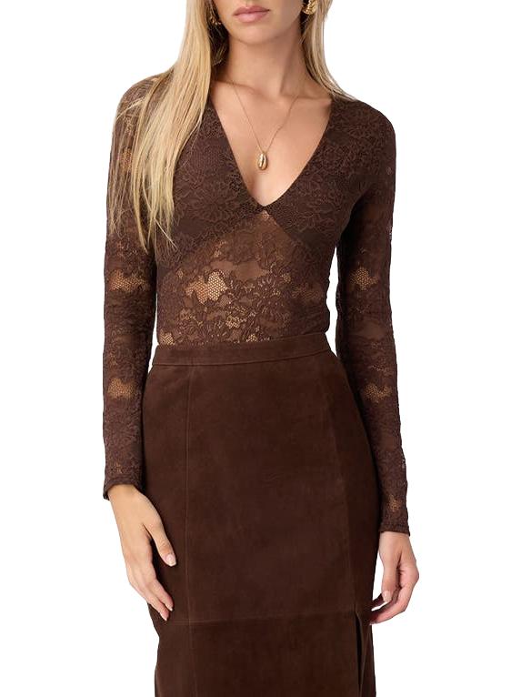 CAMI NYC Nami Lace Bodysuit
