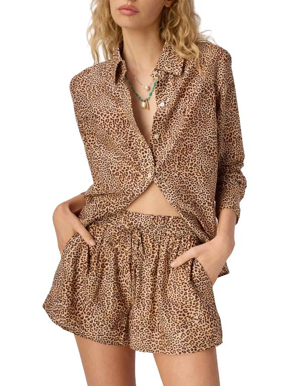 CAMI NYC Rafella Floral Cotton & Silk Shirt
