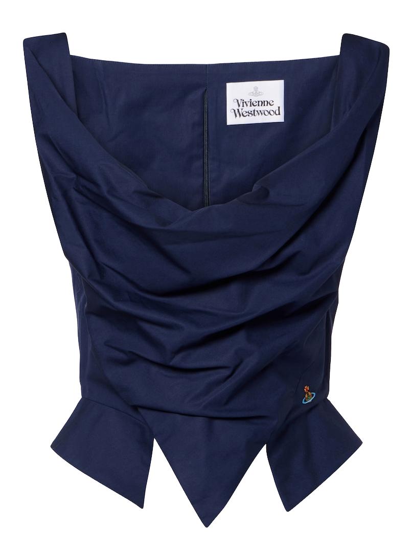 VIVIENNE WESTWOOD Cotton Bustier Top