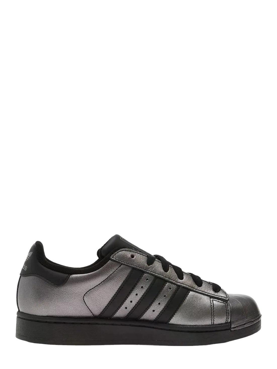 Adidas Superstar Ii W Lace-Up Sneakers - Grey | Editorialist