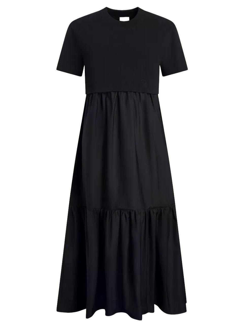 PATOU Short-Sleeved Midi Dress