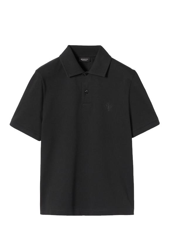 Gucci X Adidas Polyester Polo Shirt - Cobalt Blue | Editorialist