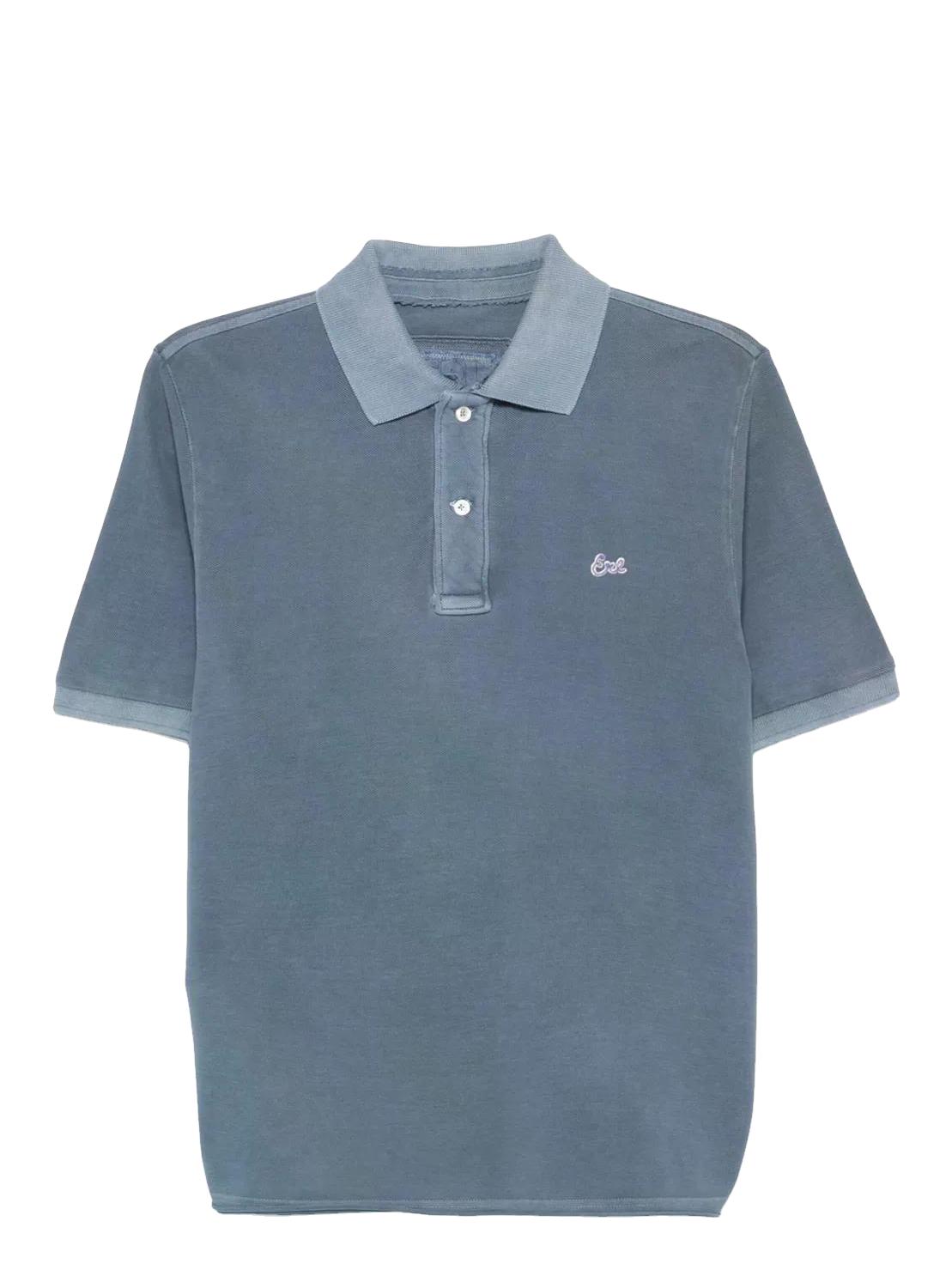 ERL logo-patch polo shirt