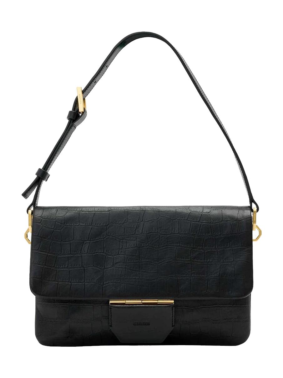 ALLSAINTS AllSaints Ondine Leather Shoulder Bag | Nordstrom