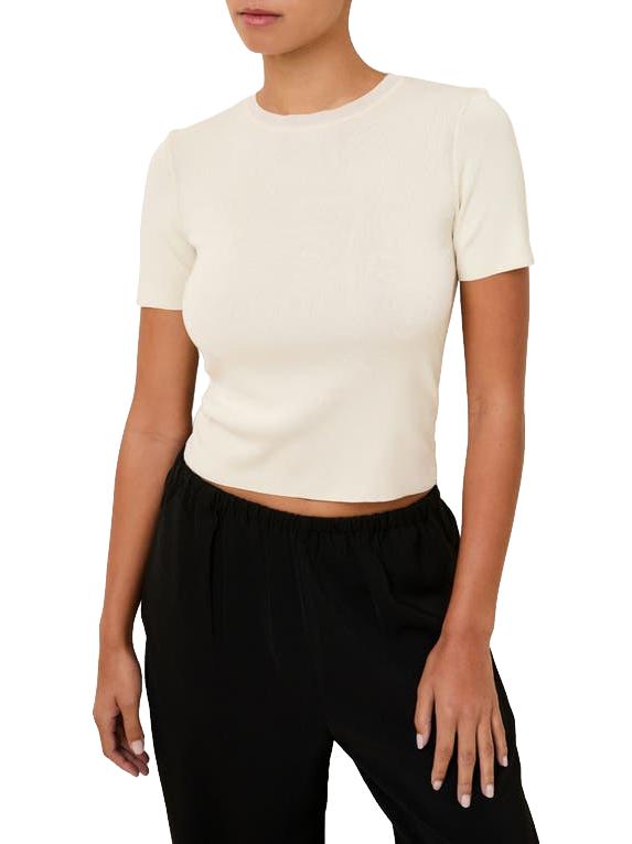 DONNA KARAN NEW YORK Pintuck High-Waist Wide-Leg Pants
