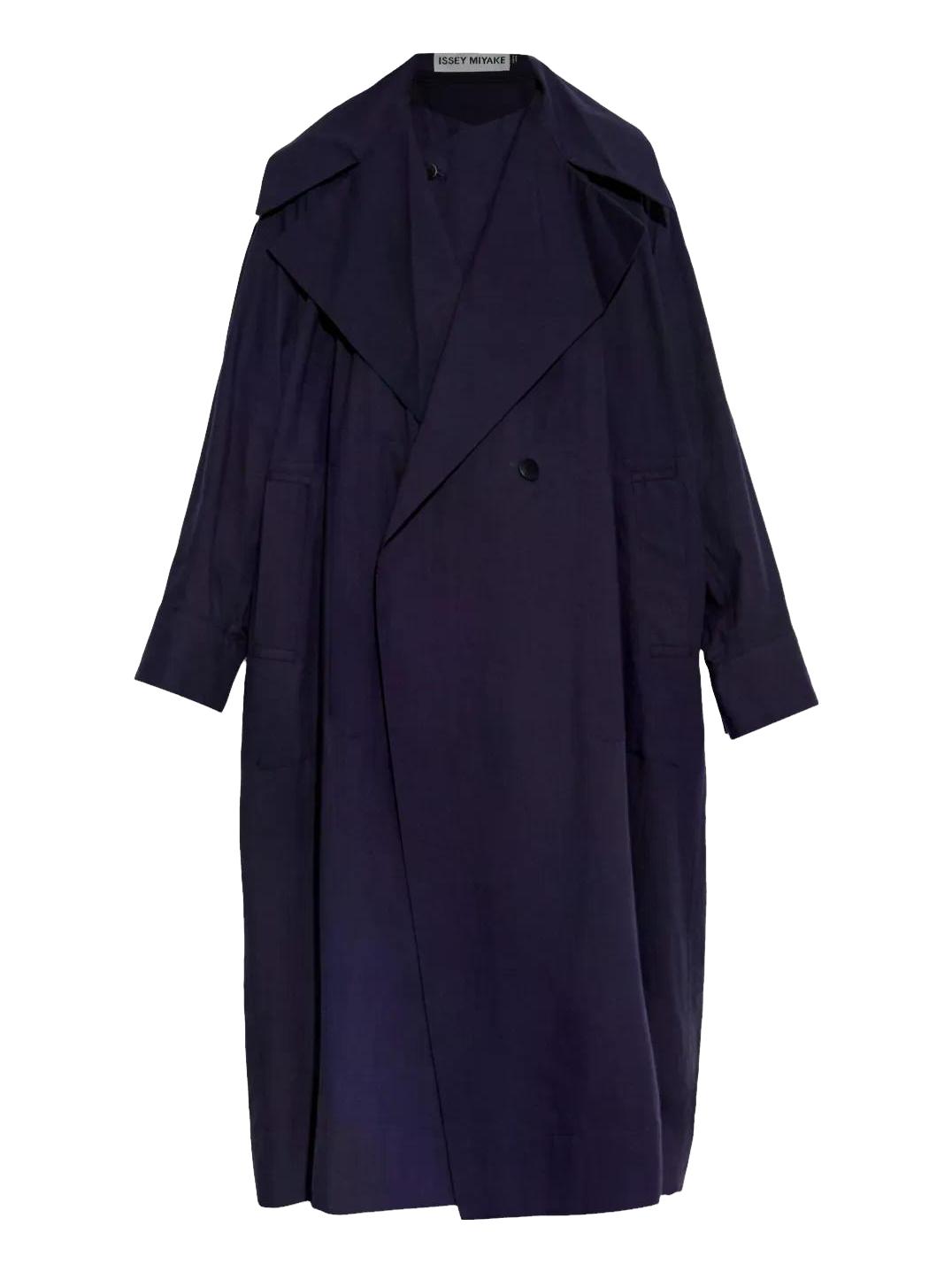 ISSEY MIYAKE Issey Miyake cotton trench coat