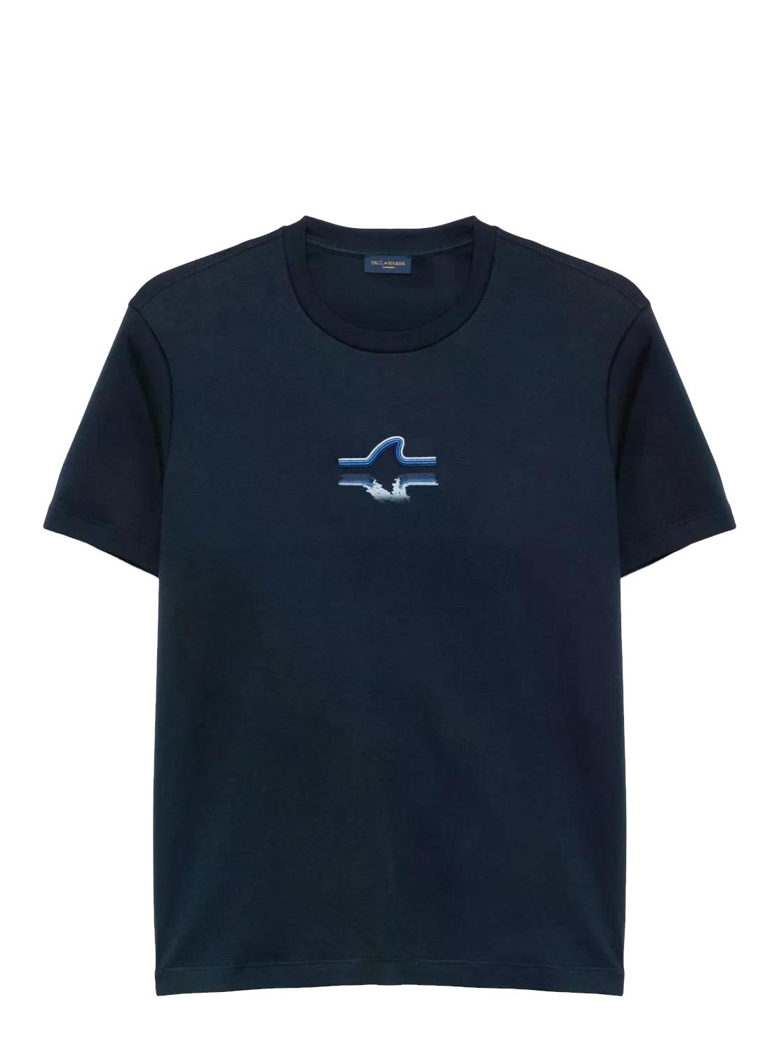PAUL & SHARK embroidered-motif t-shirt