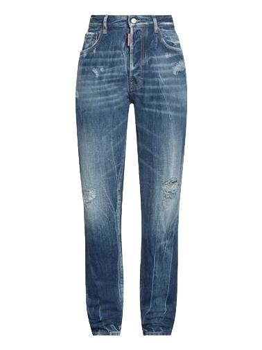 DSQUARED2 Dsquared2 Tapered Jeans in Medium Wash Denim