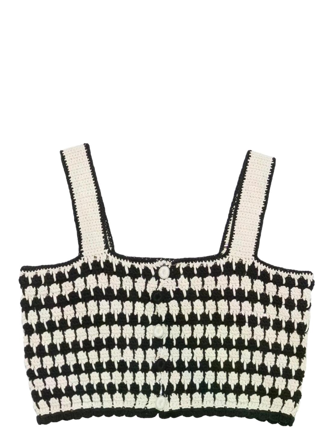 GIUSEPPE DI MORABITO Giuseppe Di Morabito Crochet-Knit Top