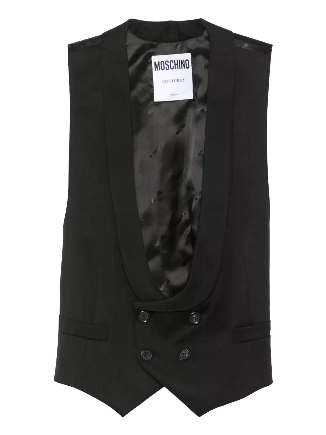 MOSCHINO Moschino Scoop-Neck Waistcoat