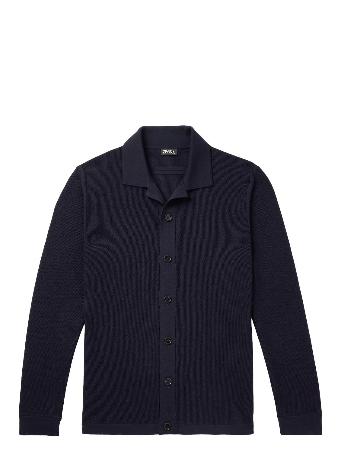 CANALI Straight-Leg Stretch Cotton-Blend Gabardine Shorts