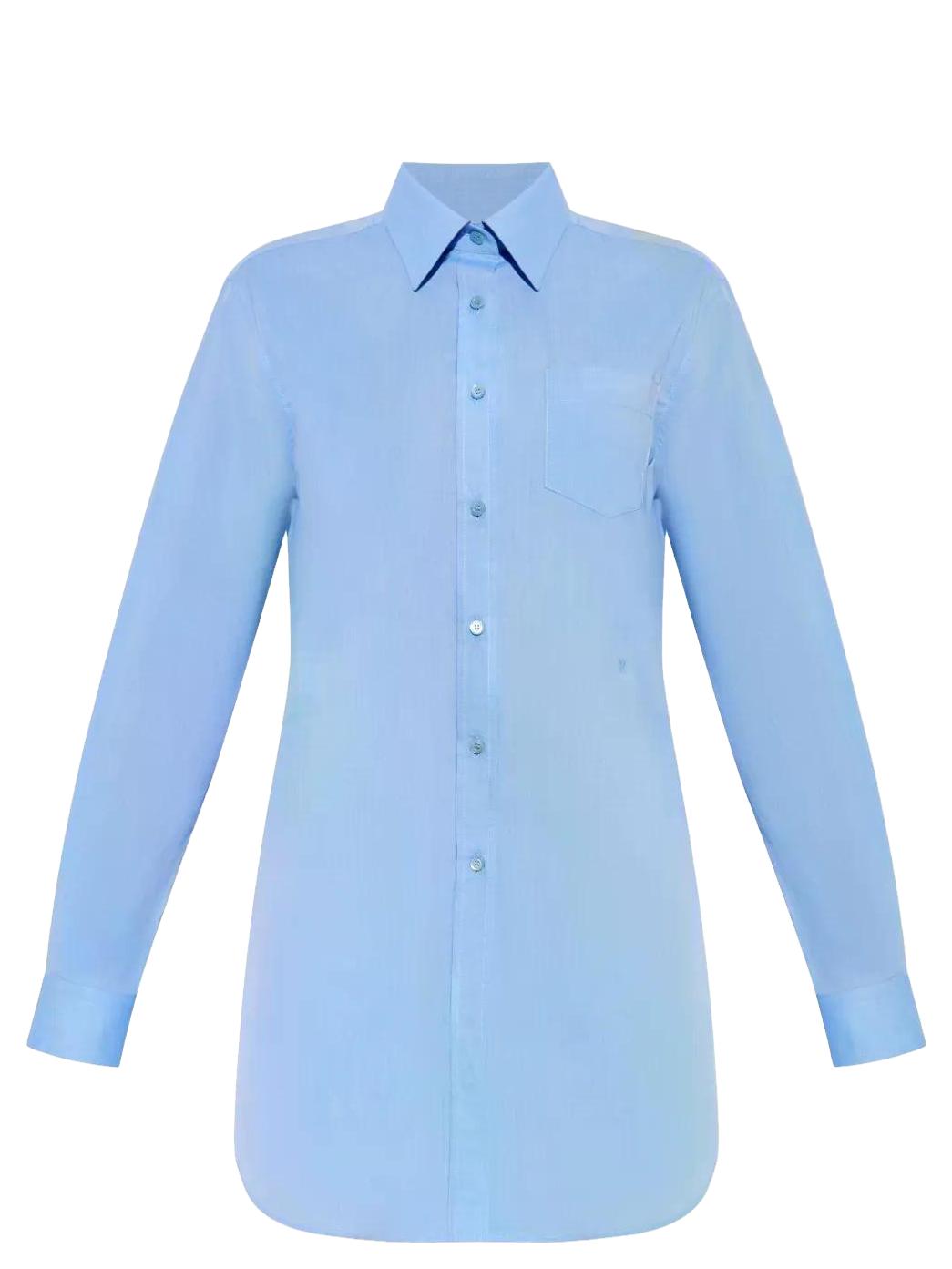 Anthropologie Embroidered Shirt Dress In Blue - 38% Off | Editorialist Anthropologie Embroidered Shirt Dress In Blue - 38% Off | Editorialist