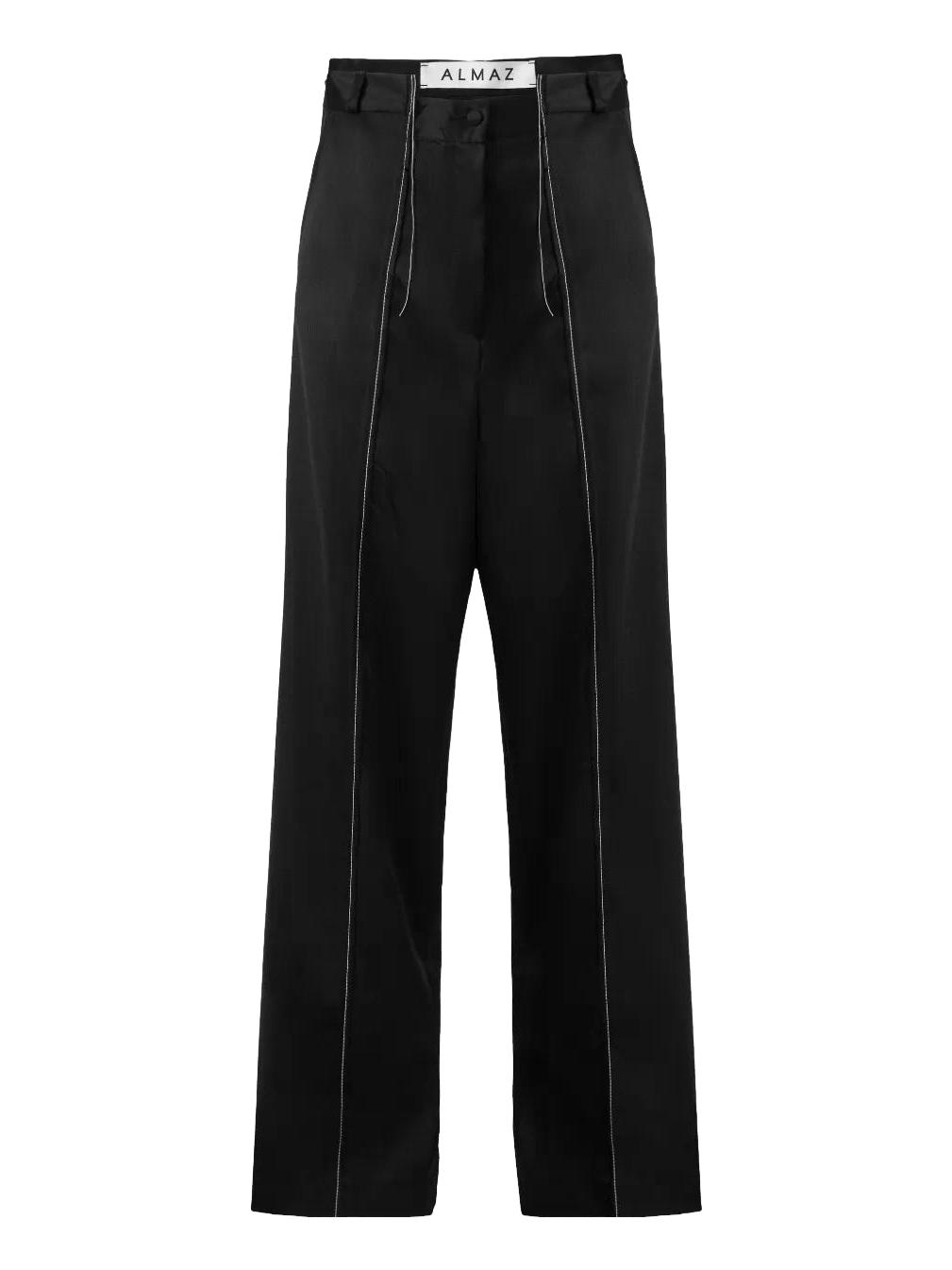 GANNI Ganni Egret Pointed Toe Buckle Ballerinas