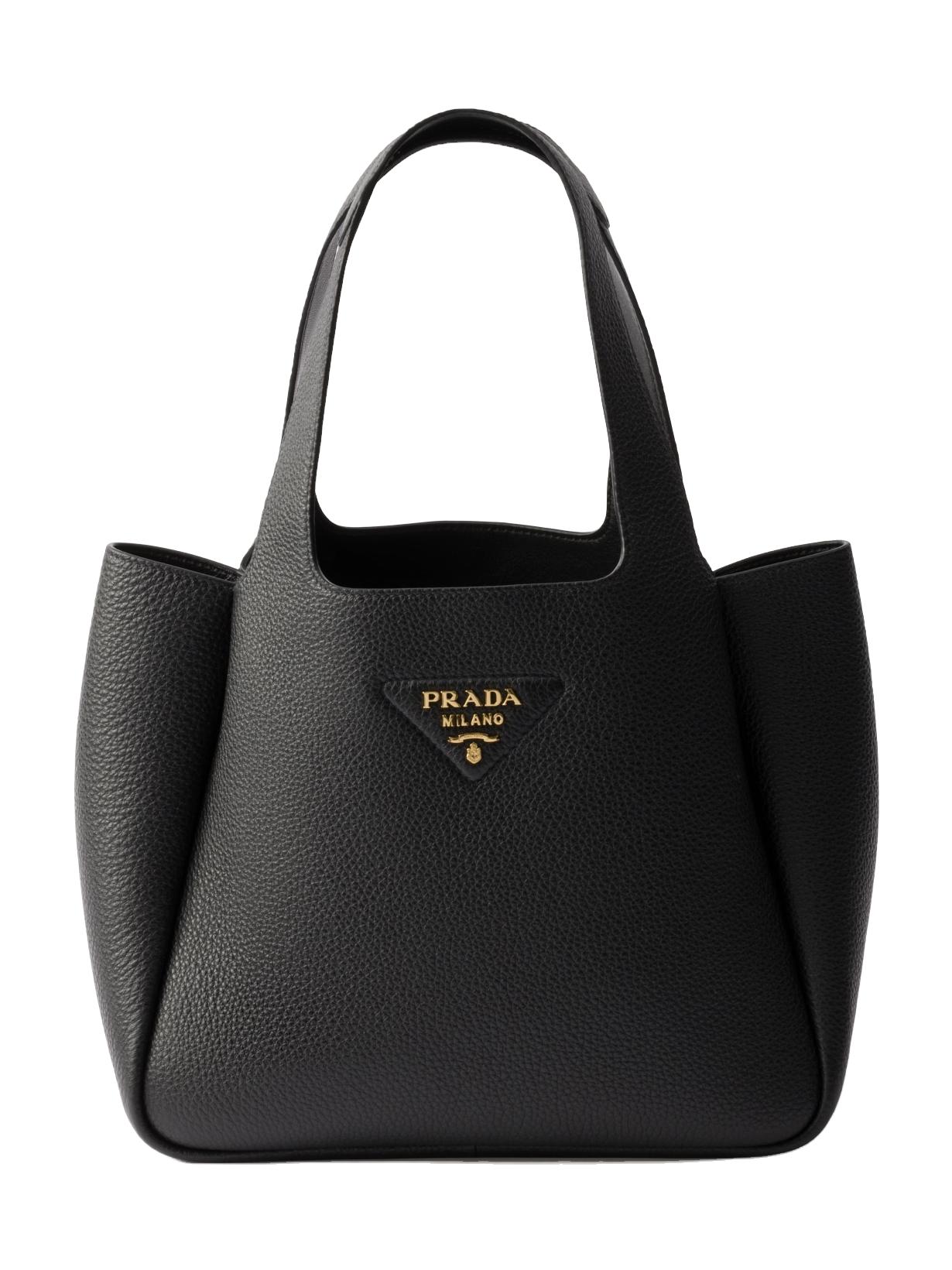 PRADA Prada Logo Plaque Button-Up Shirt