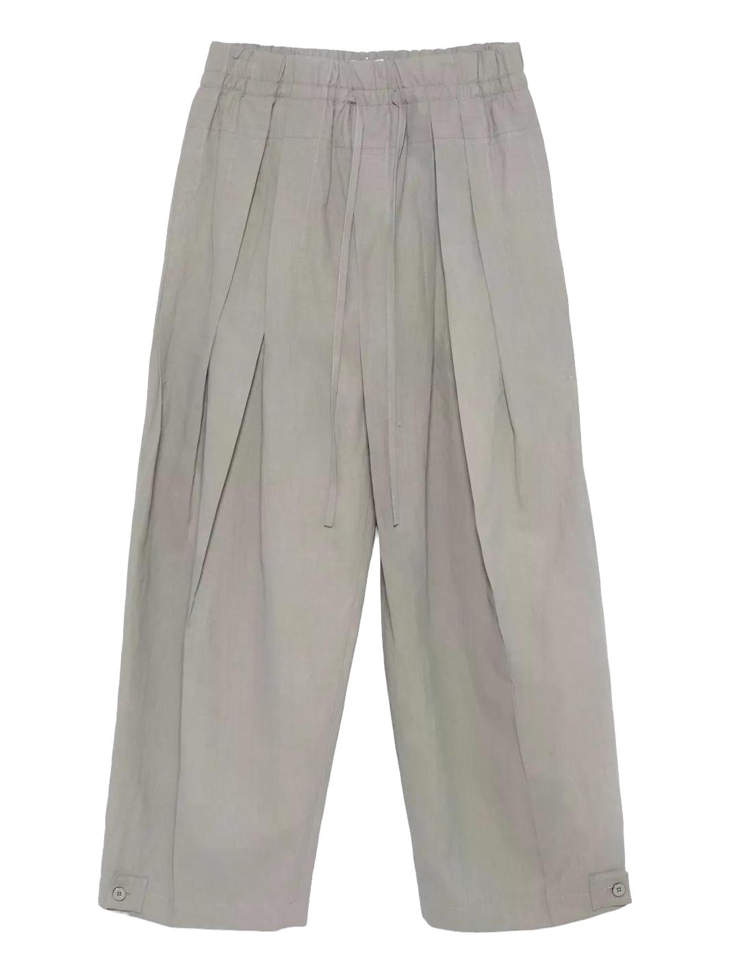 BURBERRY Cotton Chambray Cargo Trousers