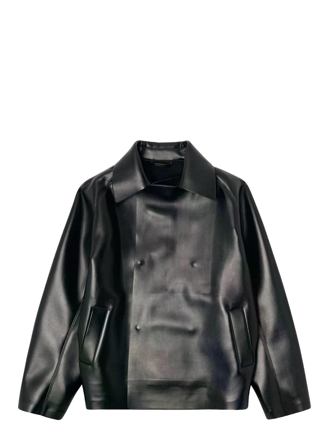 BURBERRY Burberry Cropped Leather Trench Coat