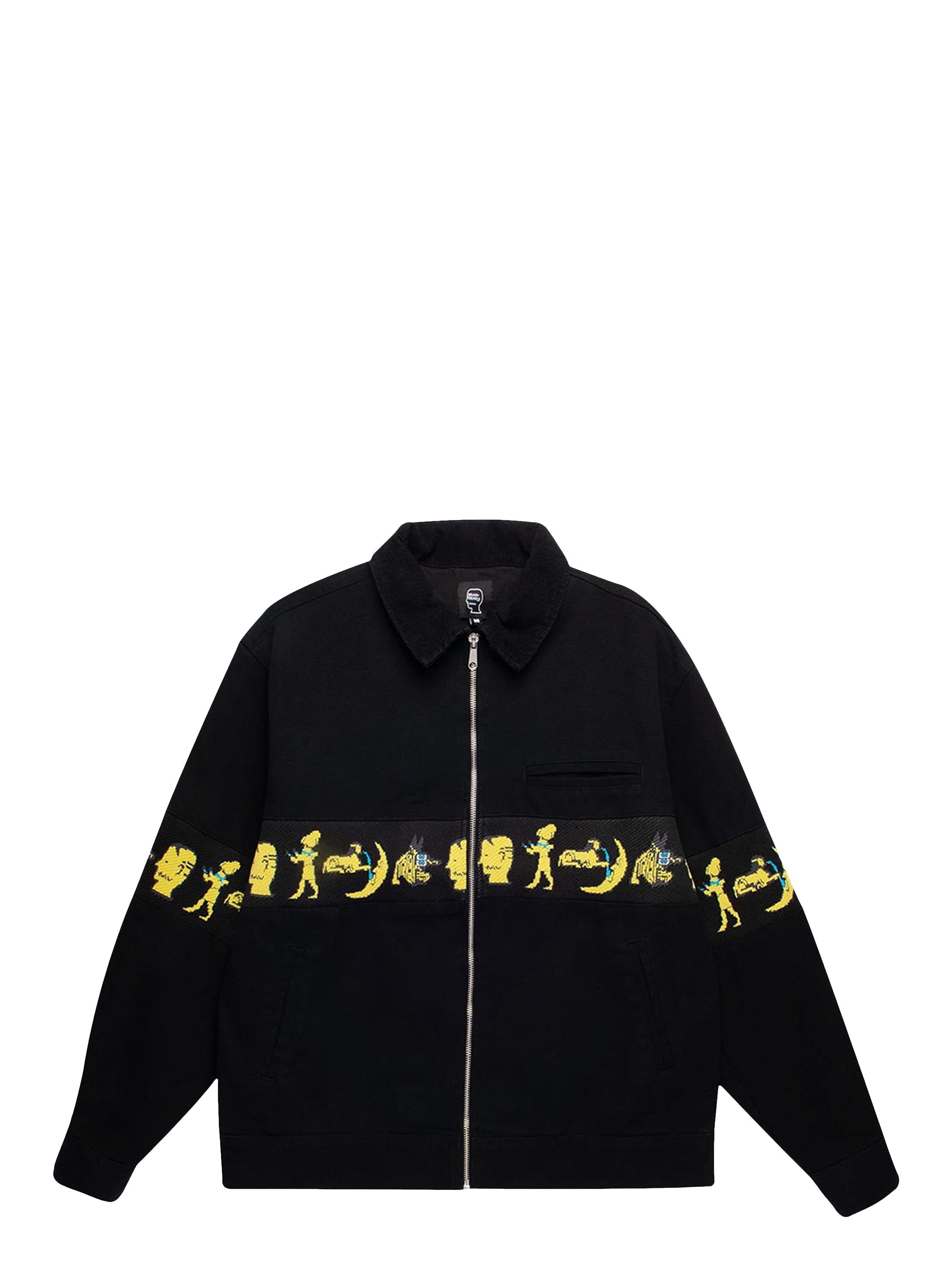Brain Dead Egyptian Canvas Jacket - Black | Editorialist