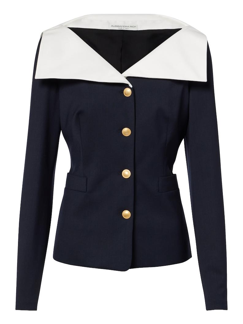 ALESSANDRA RICH Alessandra Rich Wool-Blend Jacket