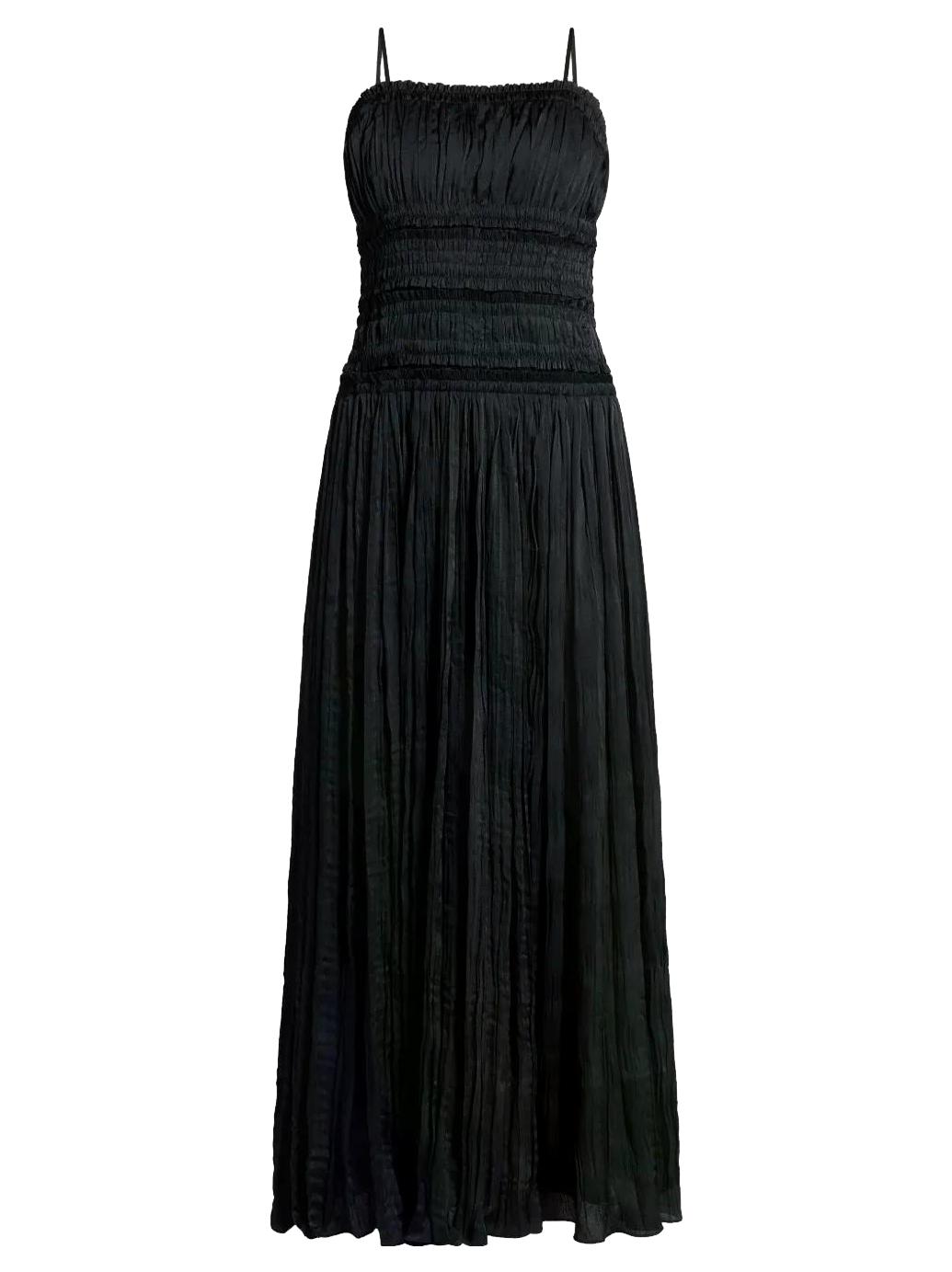 knee length dresses for ladies Cosette tie back midi dress orange main image 0