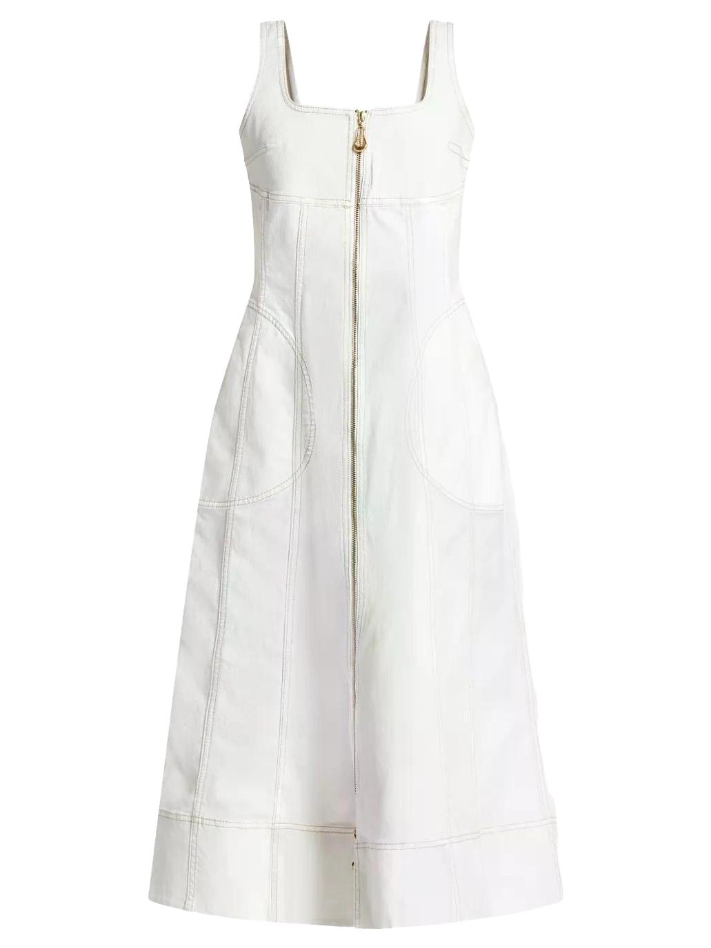 knee length dresses for ladies Eartha Midi Dress | Pink Hydrangea main image 0