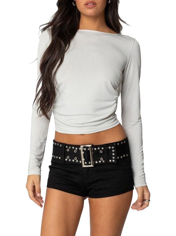 EDIKTED EDIKTED Kristy Open Cowl Back Top