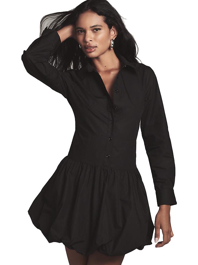 chinese dress ladies Mini Shirt Dress – English Factory