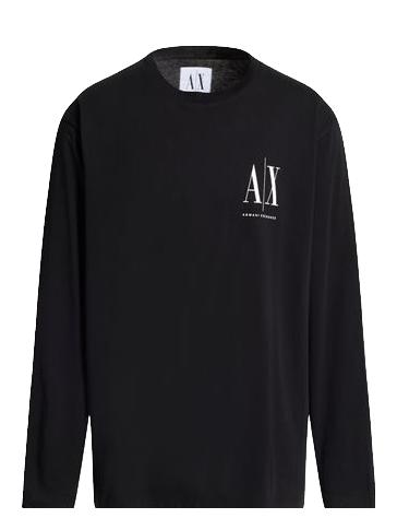 ARMANI EXCHANGE man t-shirt midnight blue size xl cotton