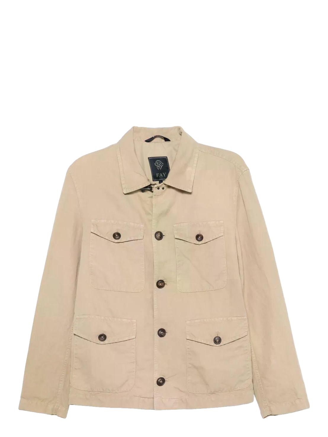 FAY Fay Classic Collar Shirt Jacket