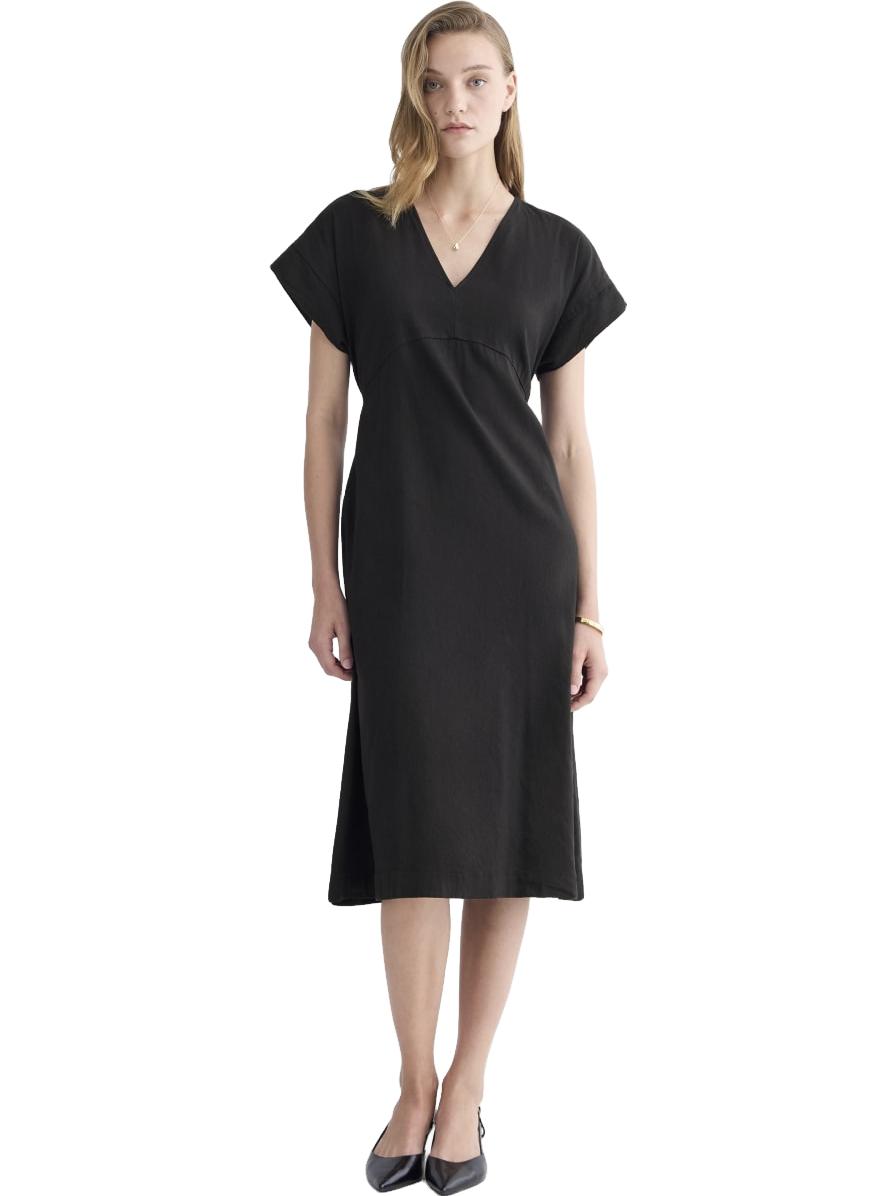 90s chanel black dress Tessa Backless Modern Wedding Dress