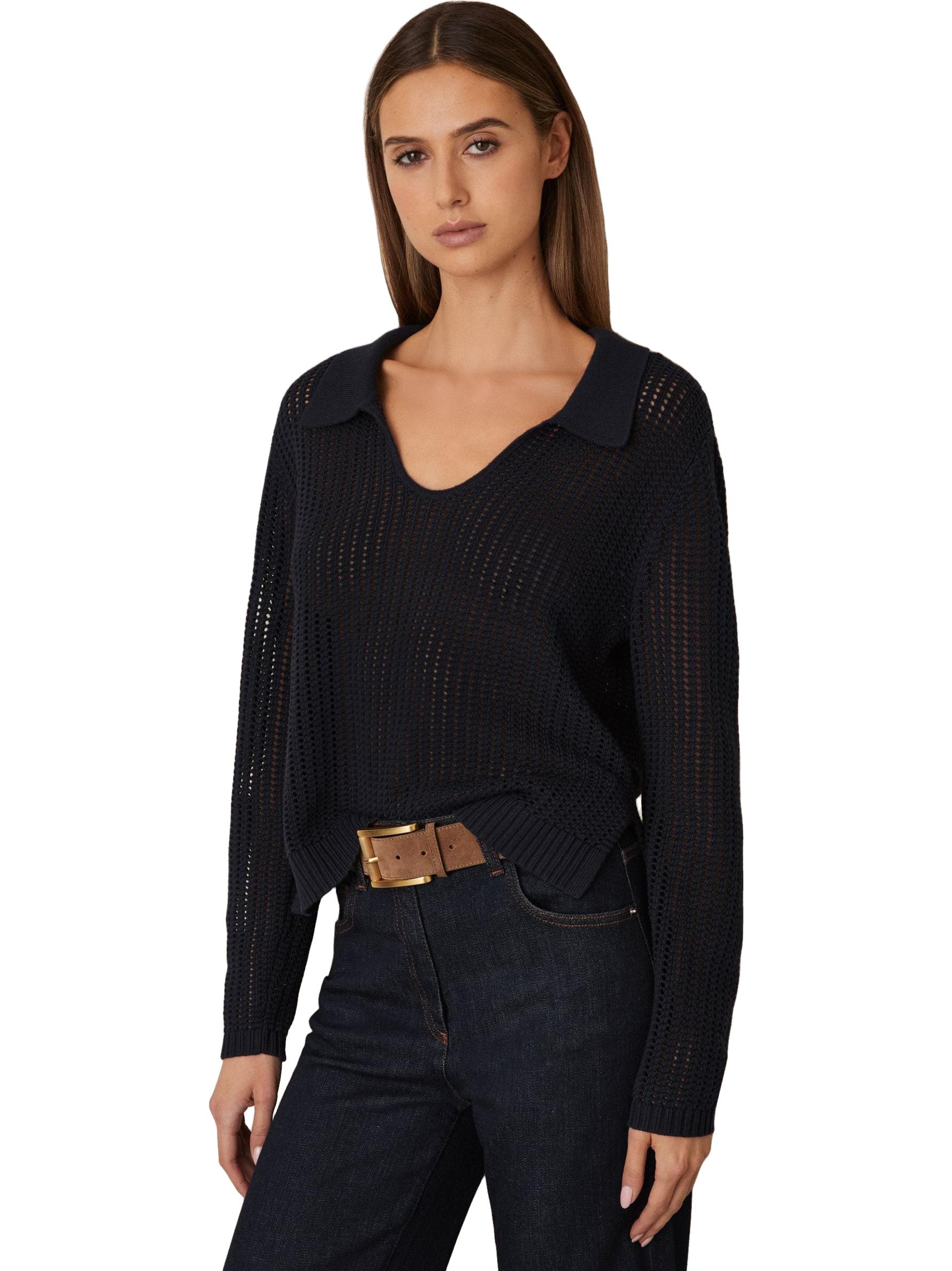 REISS Wilde Wide Leg Trousers