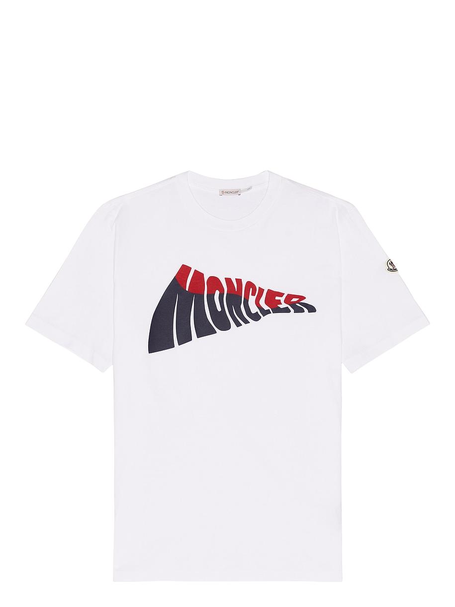 MONCLER moncler short sleeve t-shirt in white