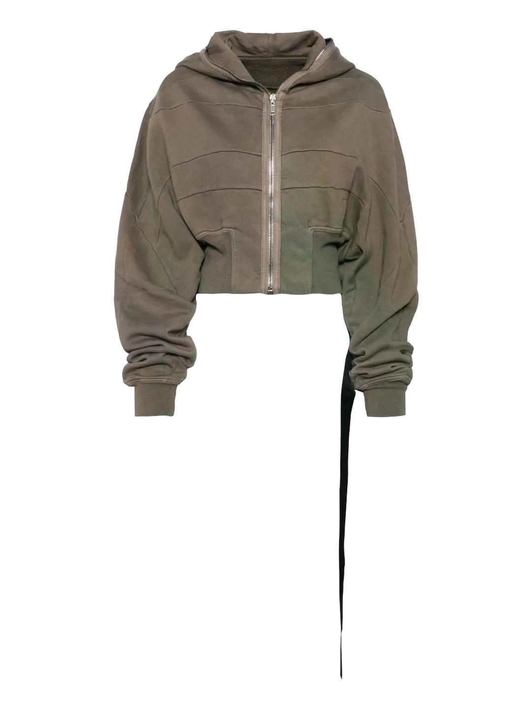 【Rick owens DRKSHDW】 collage gimp hoodle COLLAGE GIMP HOODIE| RICK OWENS