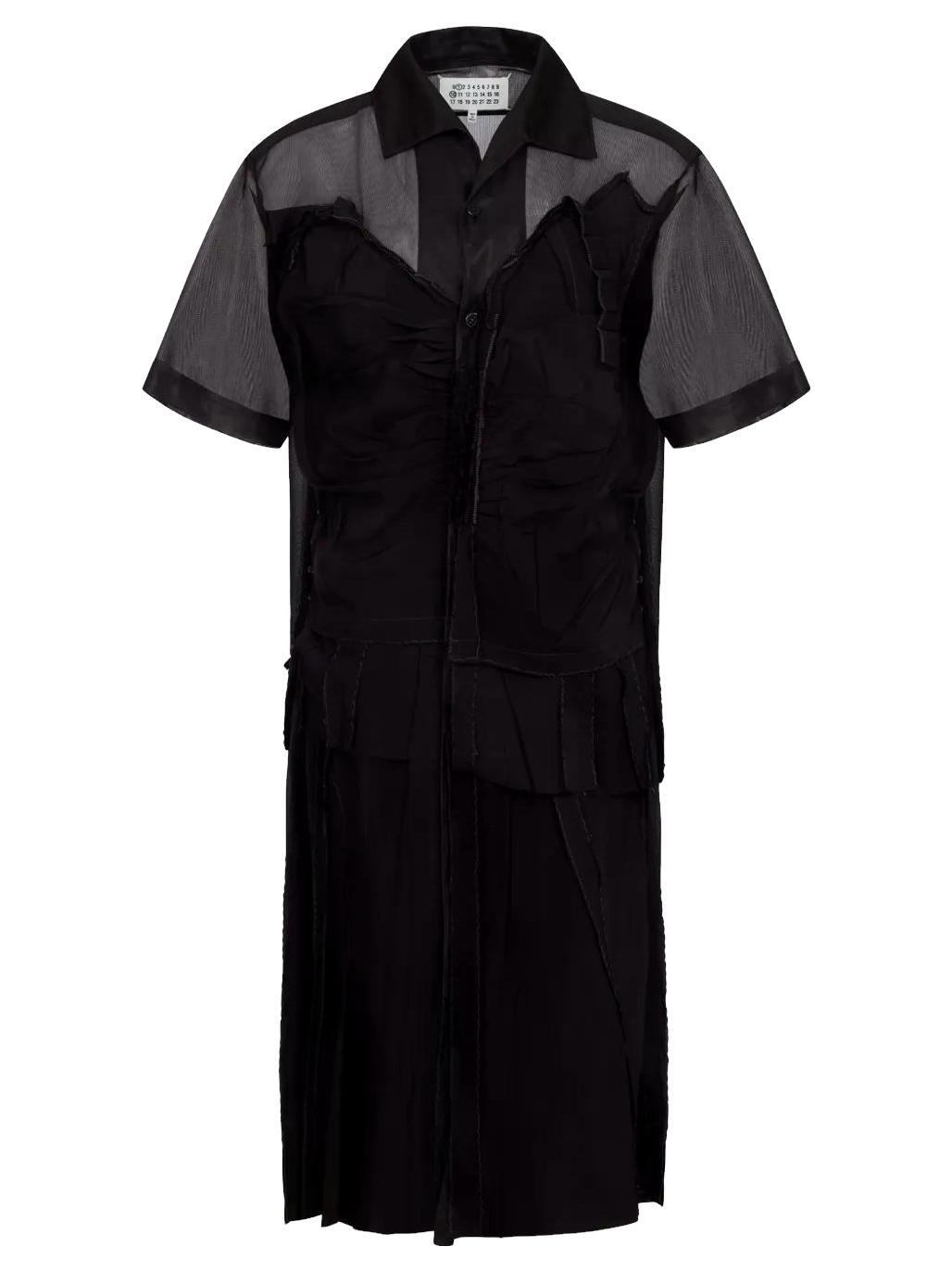 MAISON MARGIELA Maison Margiela Layered Midi Dress