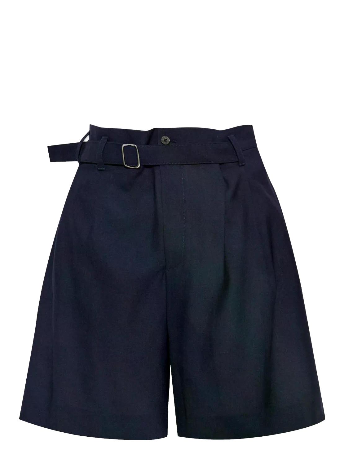 JACQUEMUS Jacquemus Pleated Belted Shorts