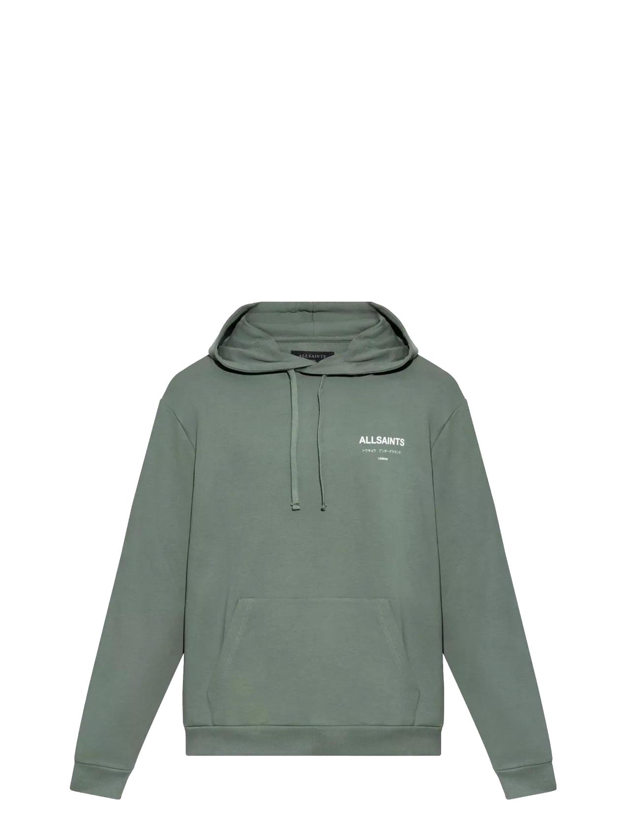 All Saints Draven Oth Hoodie In Gravestone Grey 45% Off